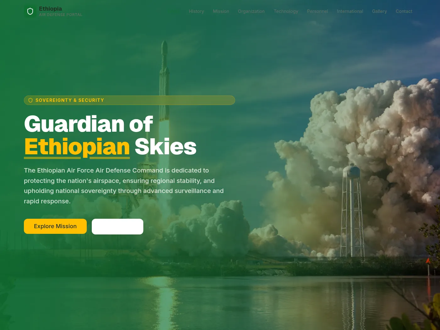 Ethiopia Air Defense Portal