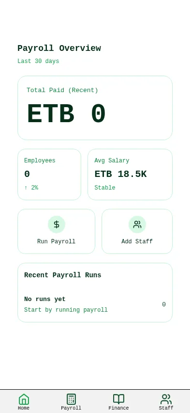 Ethiopian Payroll Pro