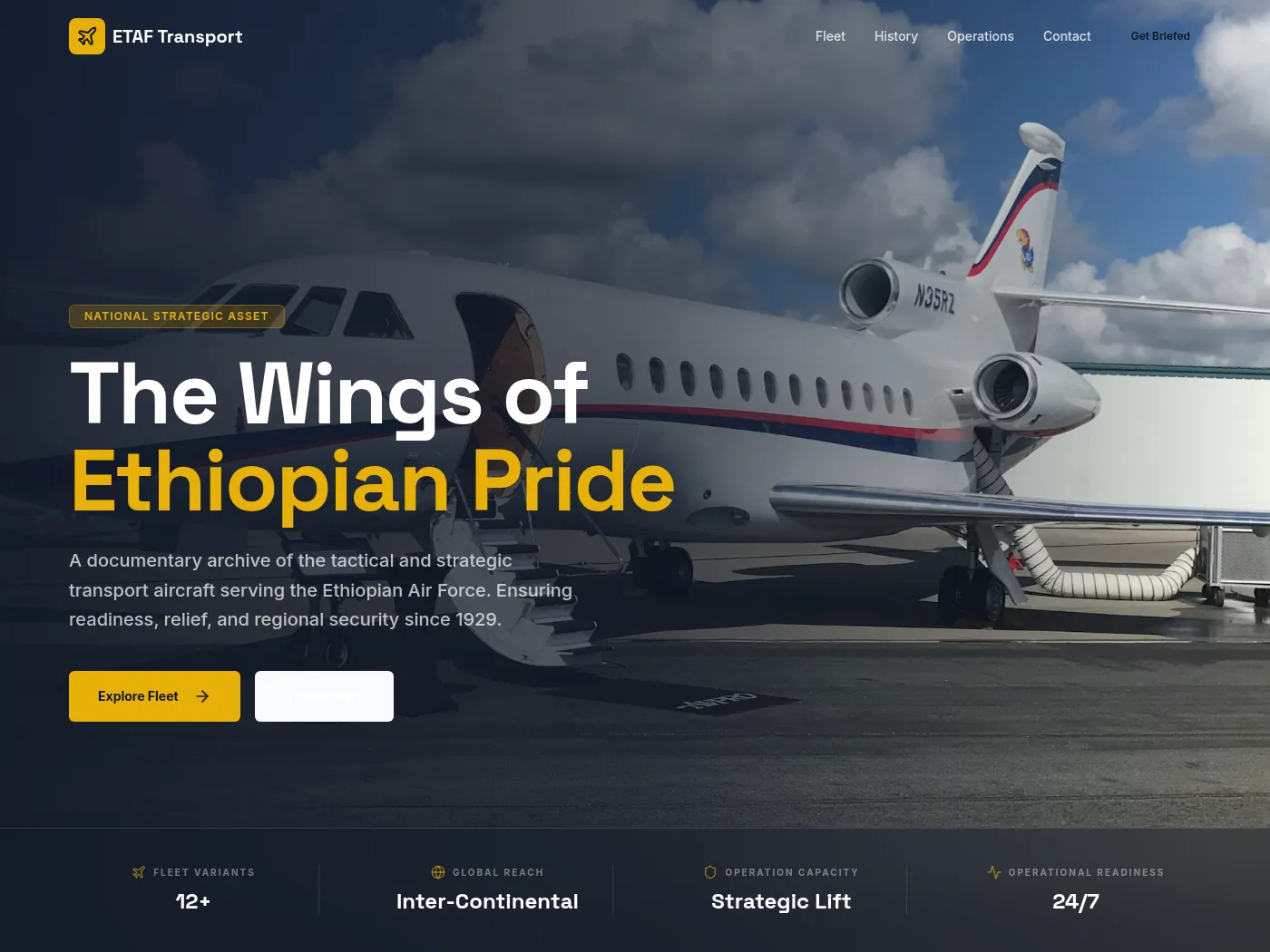 Ethiopian Air Force Planes