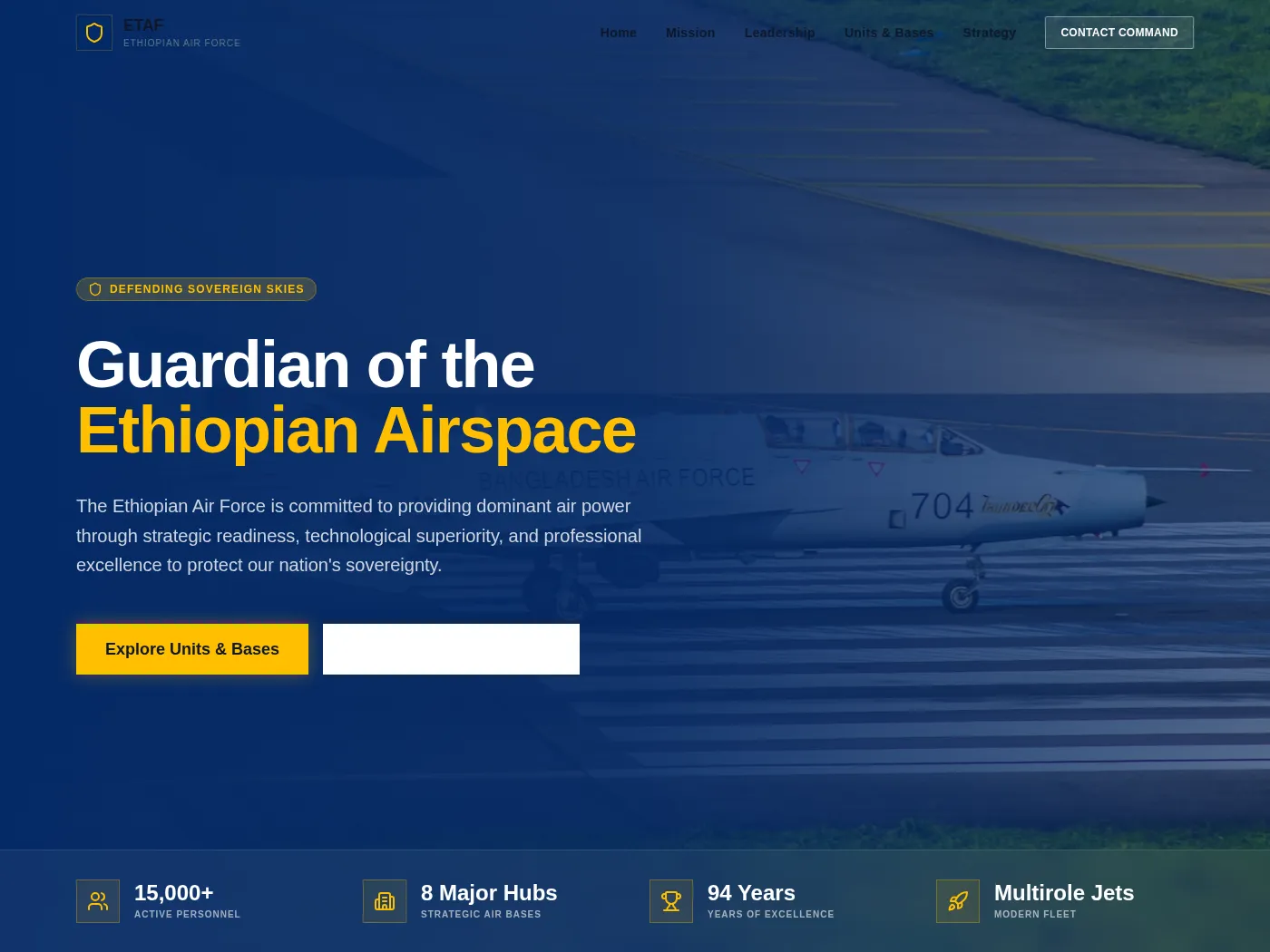 Ethiopian Air Force Portal