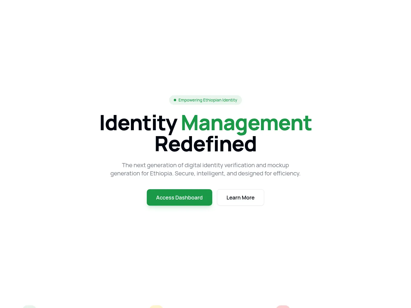 Ethiopian ID AI Generator