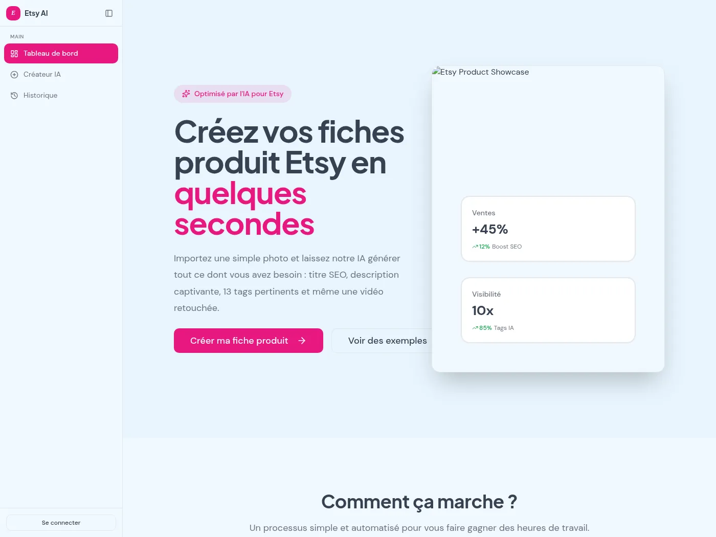 Etsy Product Creator AI