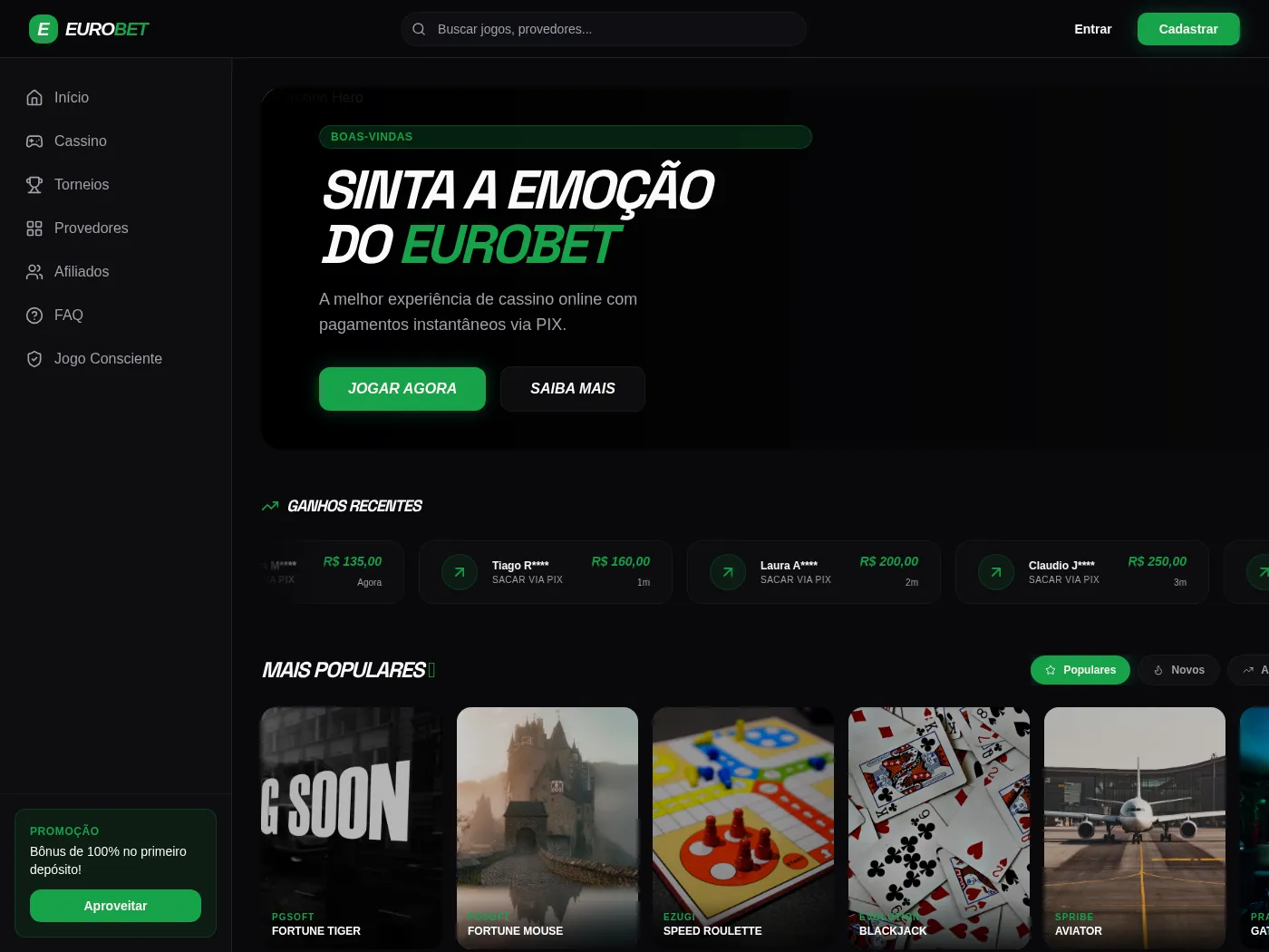 EuroBet Inspired Site