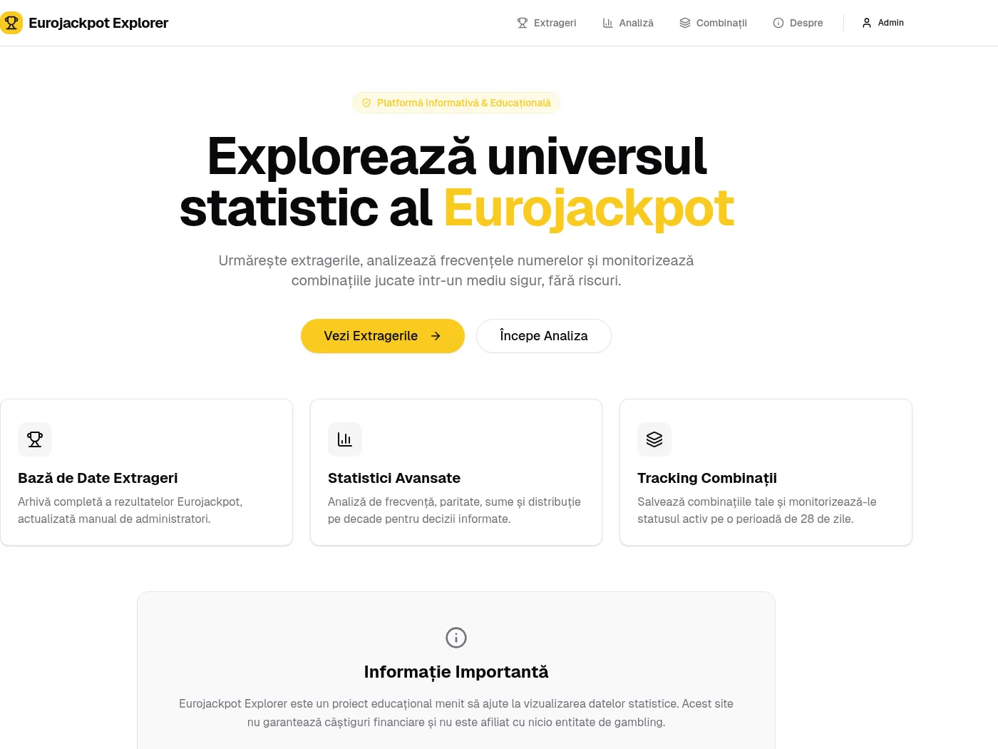 Eurojackpot Explorer