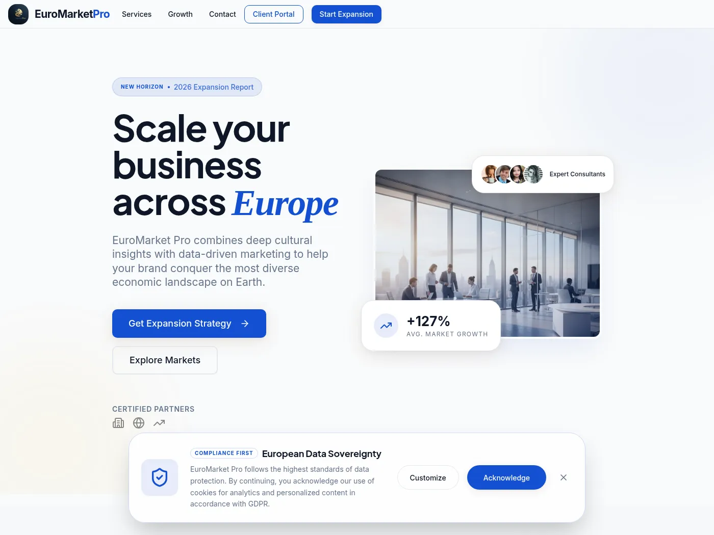 EuroMarket Landing