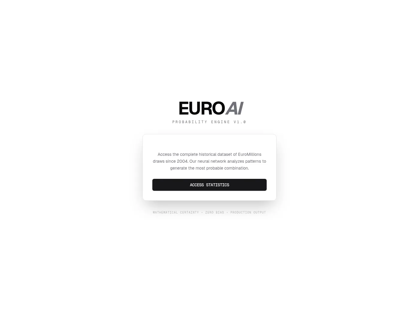 EuroMillions AI Picker