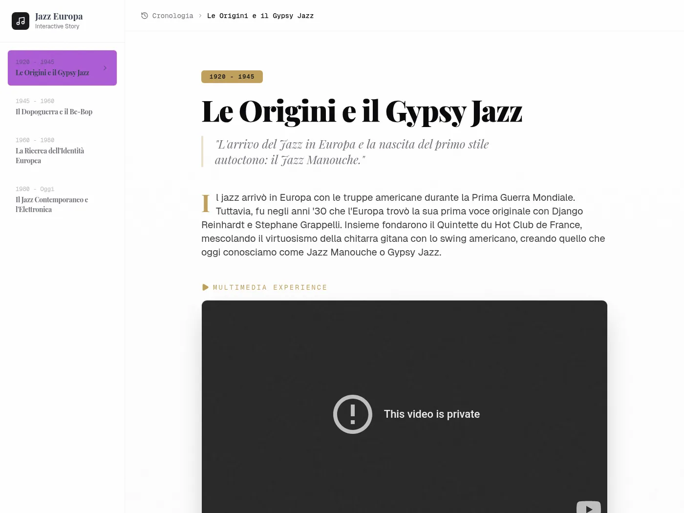 Jazz Europa Interactive