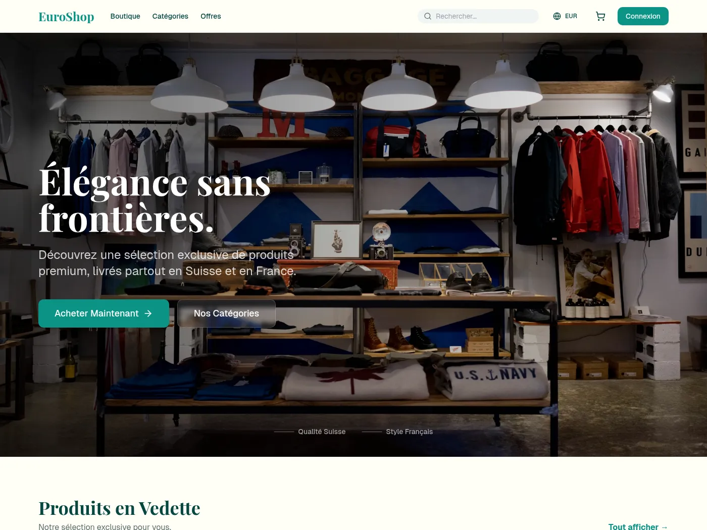 EuroShop Online Store