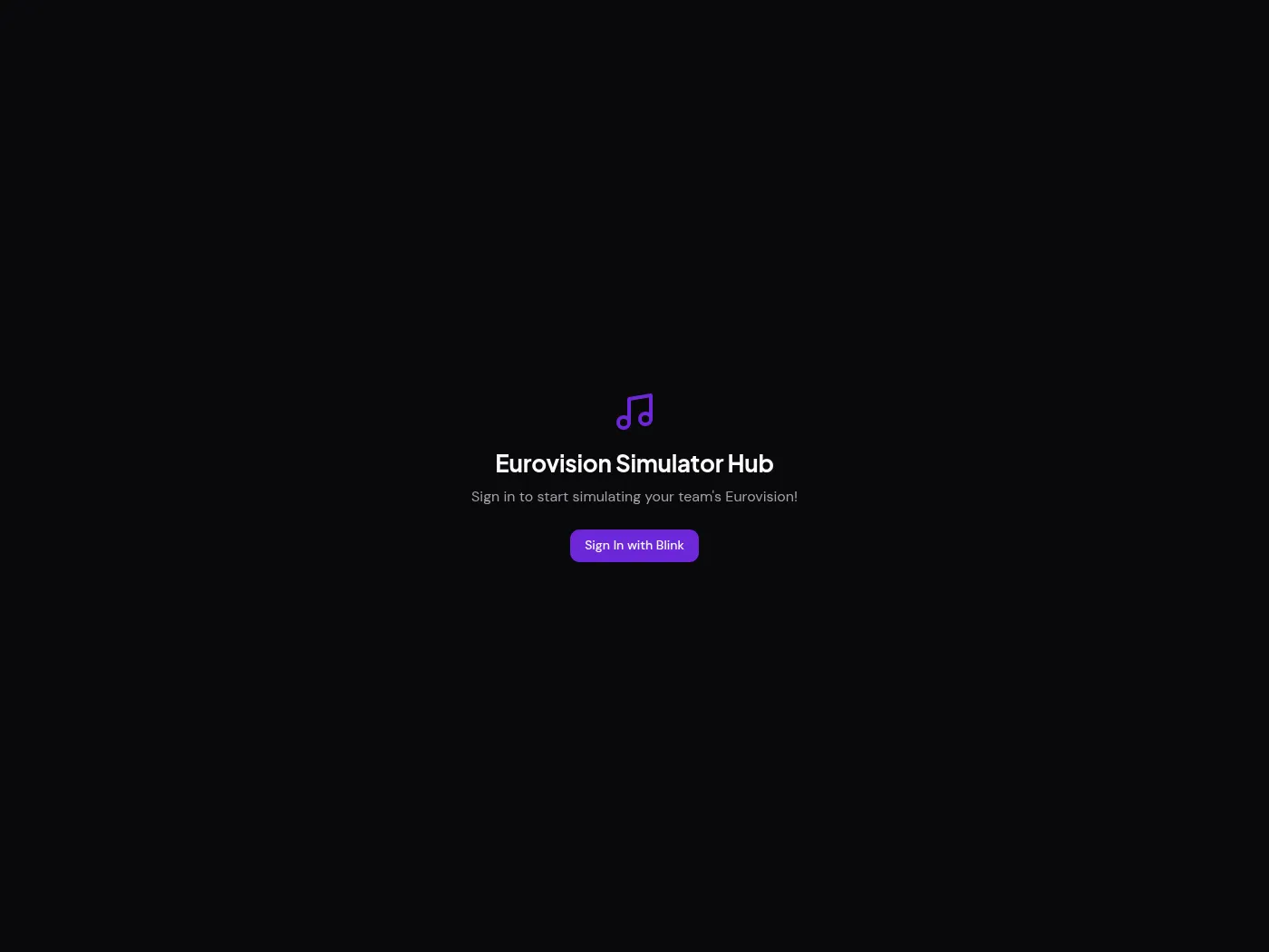 Eurovision Simulator Hub