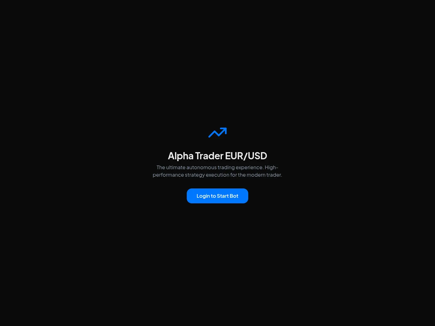 Euro/USD Trader Bot