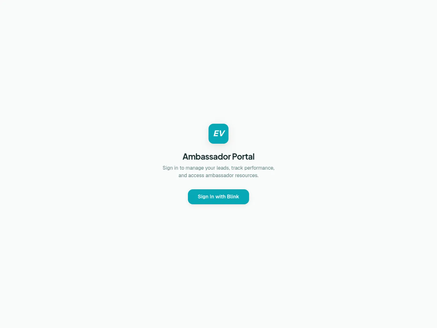 EV Plus Ambassador Dashboard