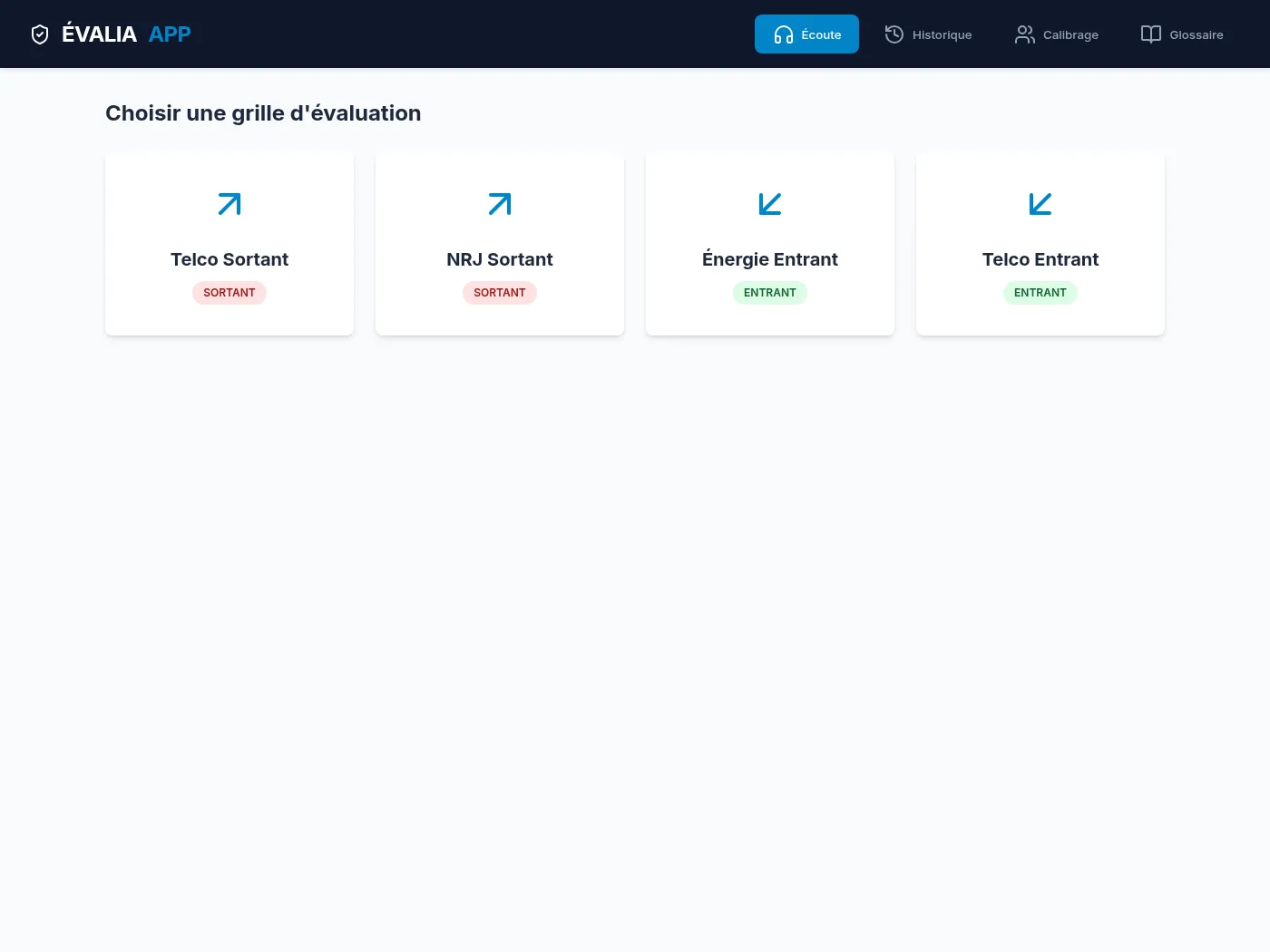 Évalia App One-File