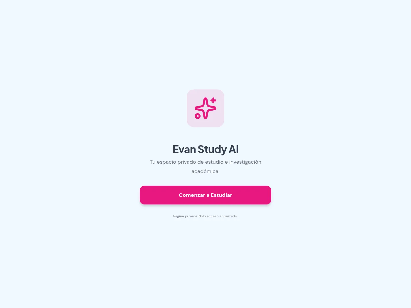 Evan Study AI