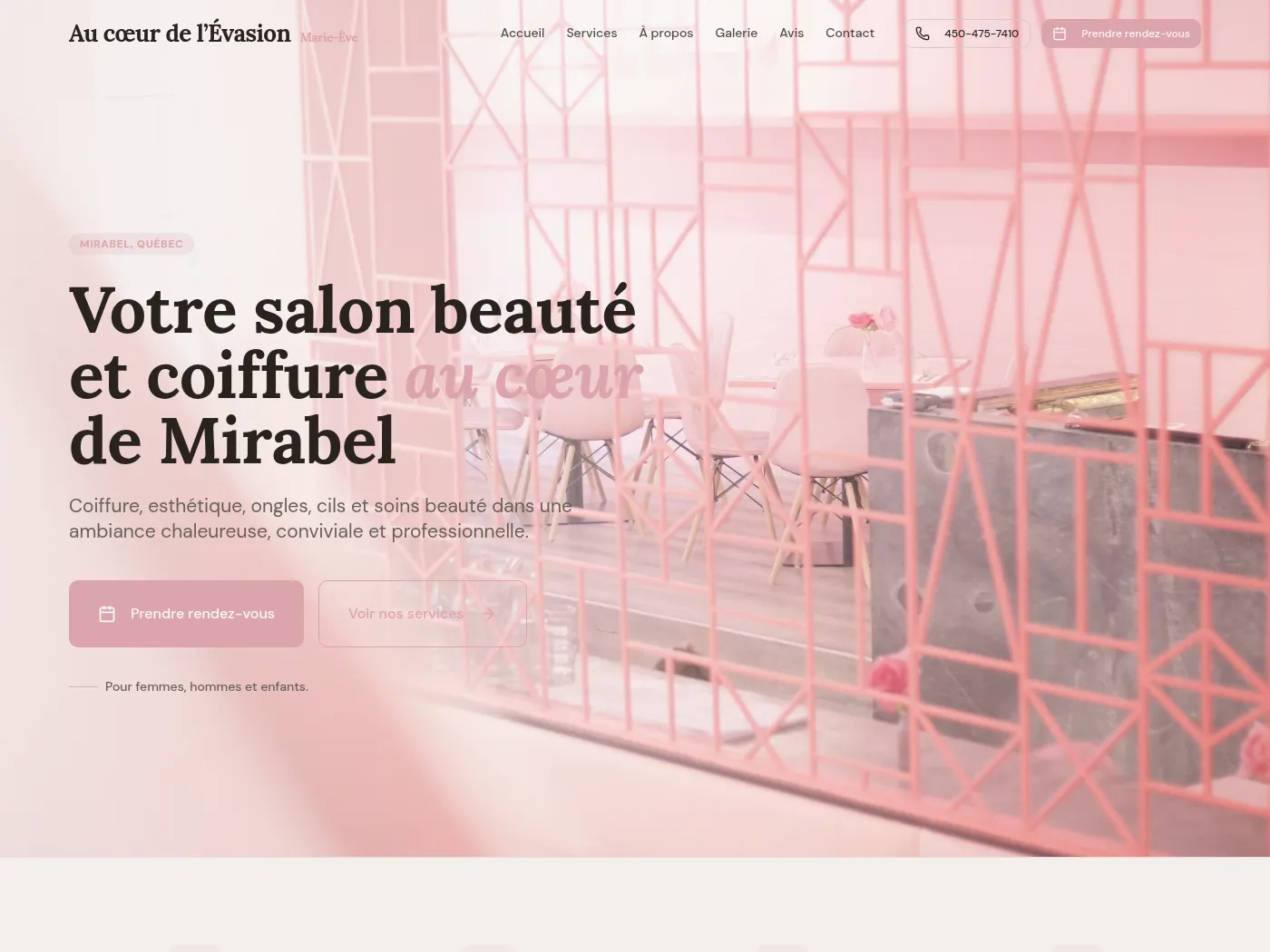 Évasion Beauté Mirabel