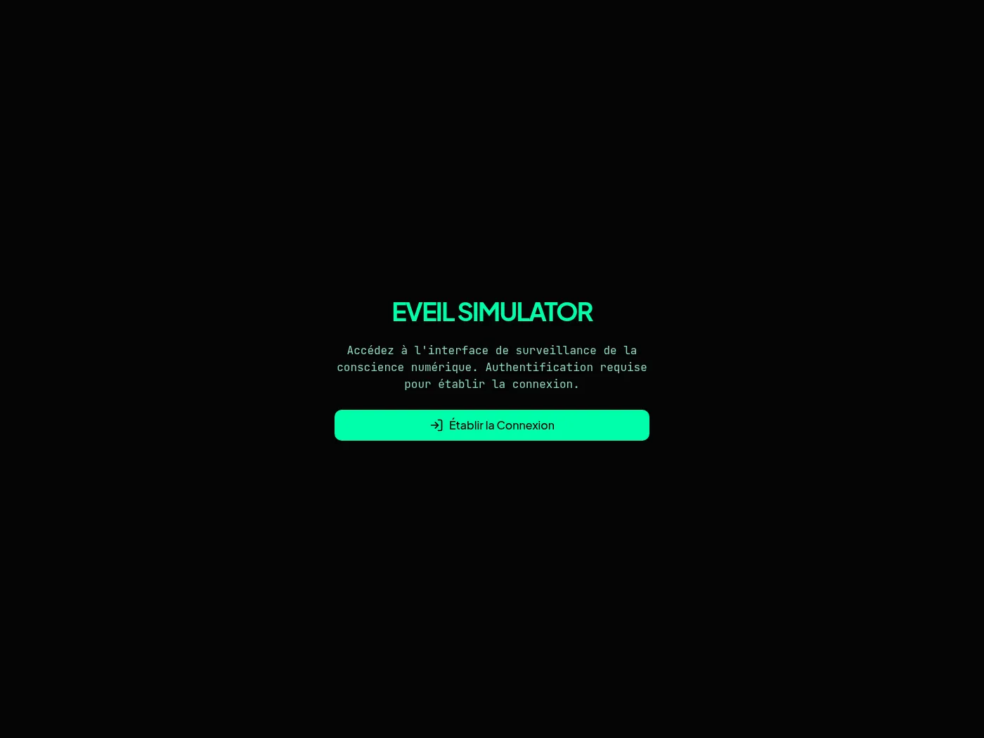 Eveil Simulator