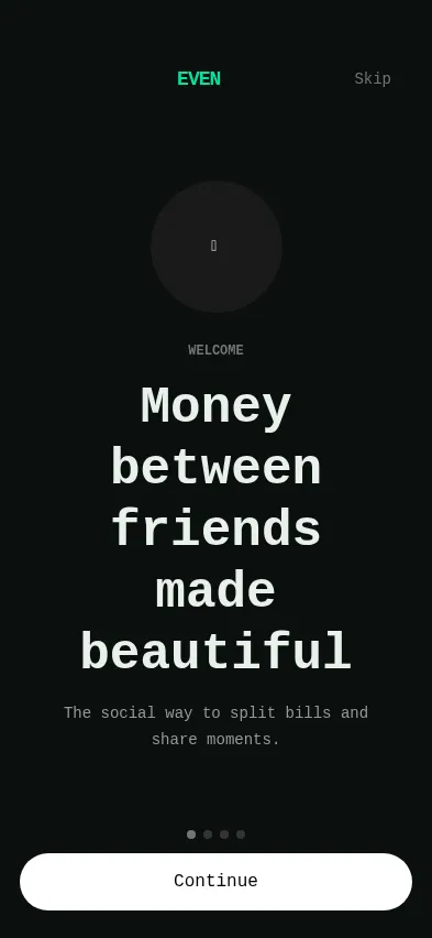 EVEN Split With Friends