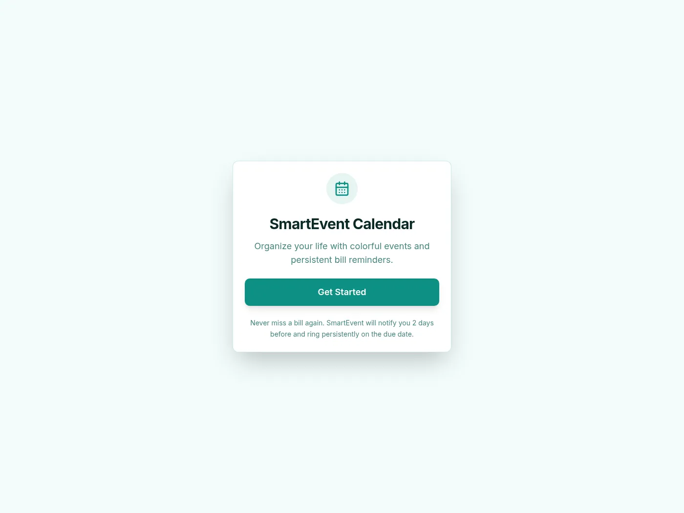 SmartEvent Calendar