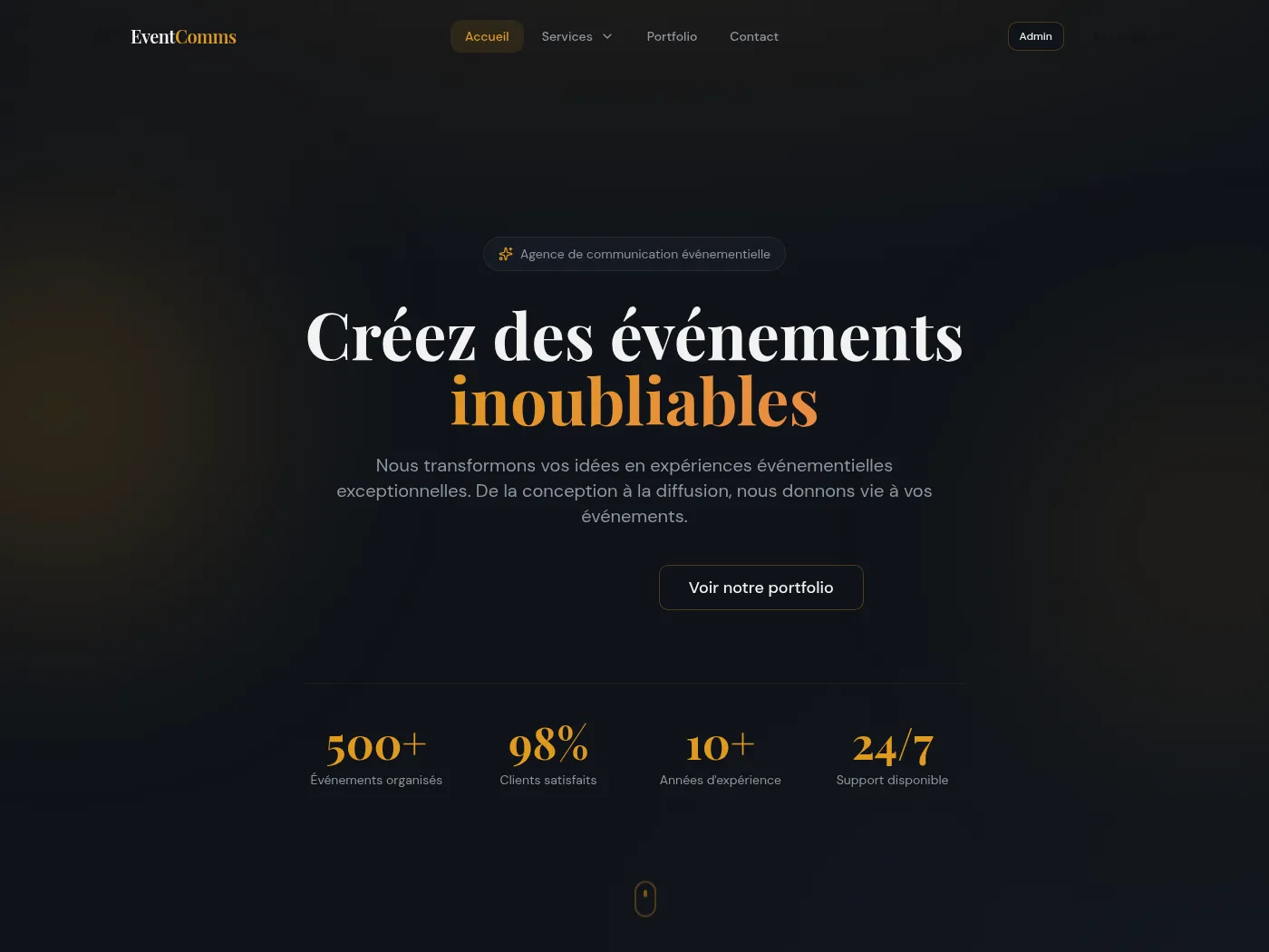 Event Comms Pro Site