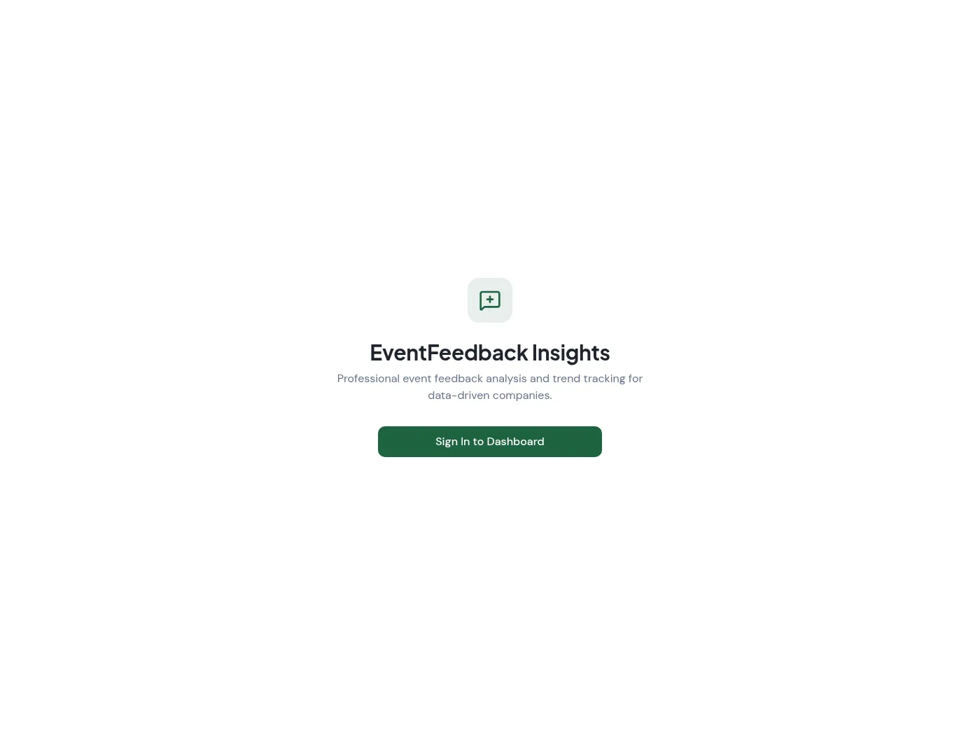 EventFeedback Insights