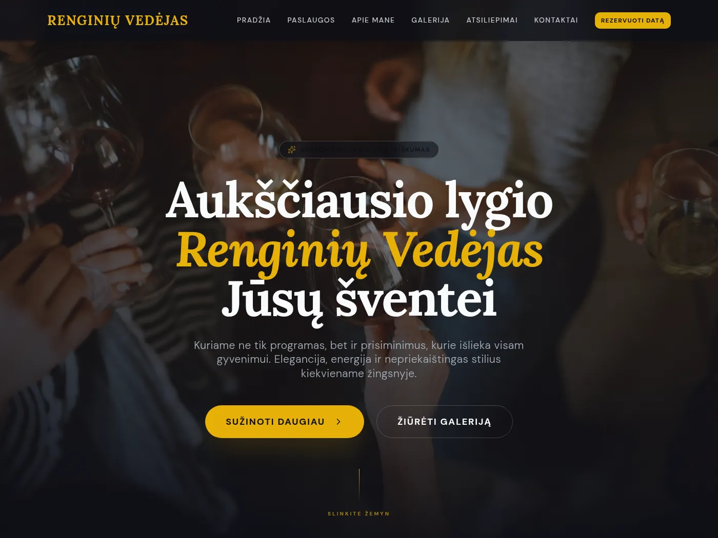 Event Host Promo Site