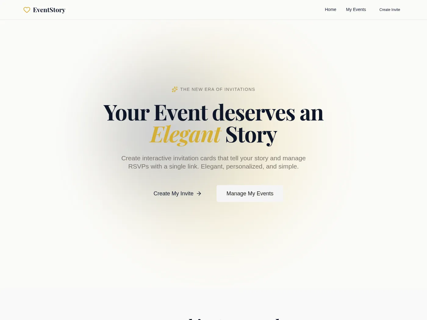 EventStory Invite