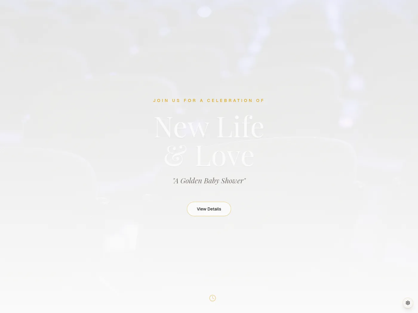 Elegant Event Invitation Site