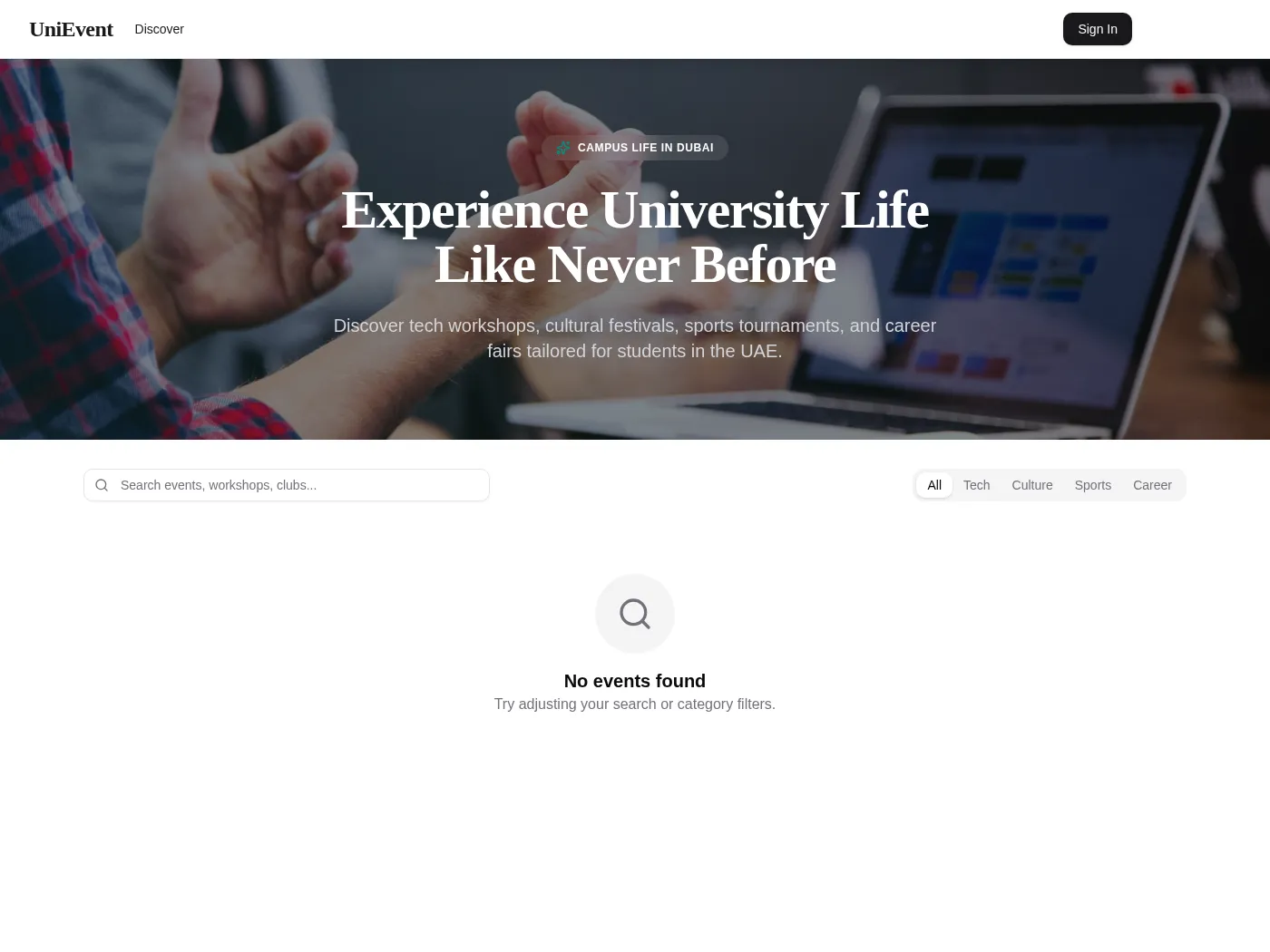 UniEvent Hub