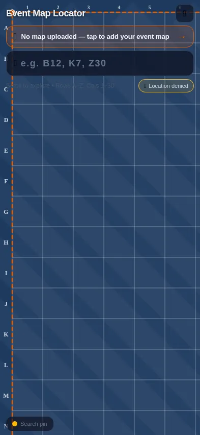 Event Map Locator