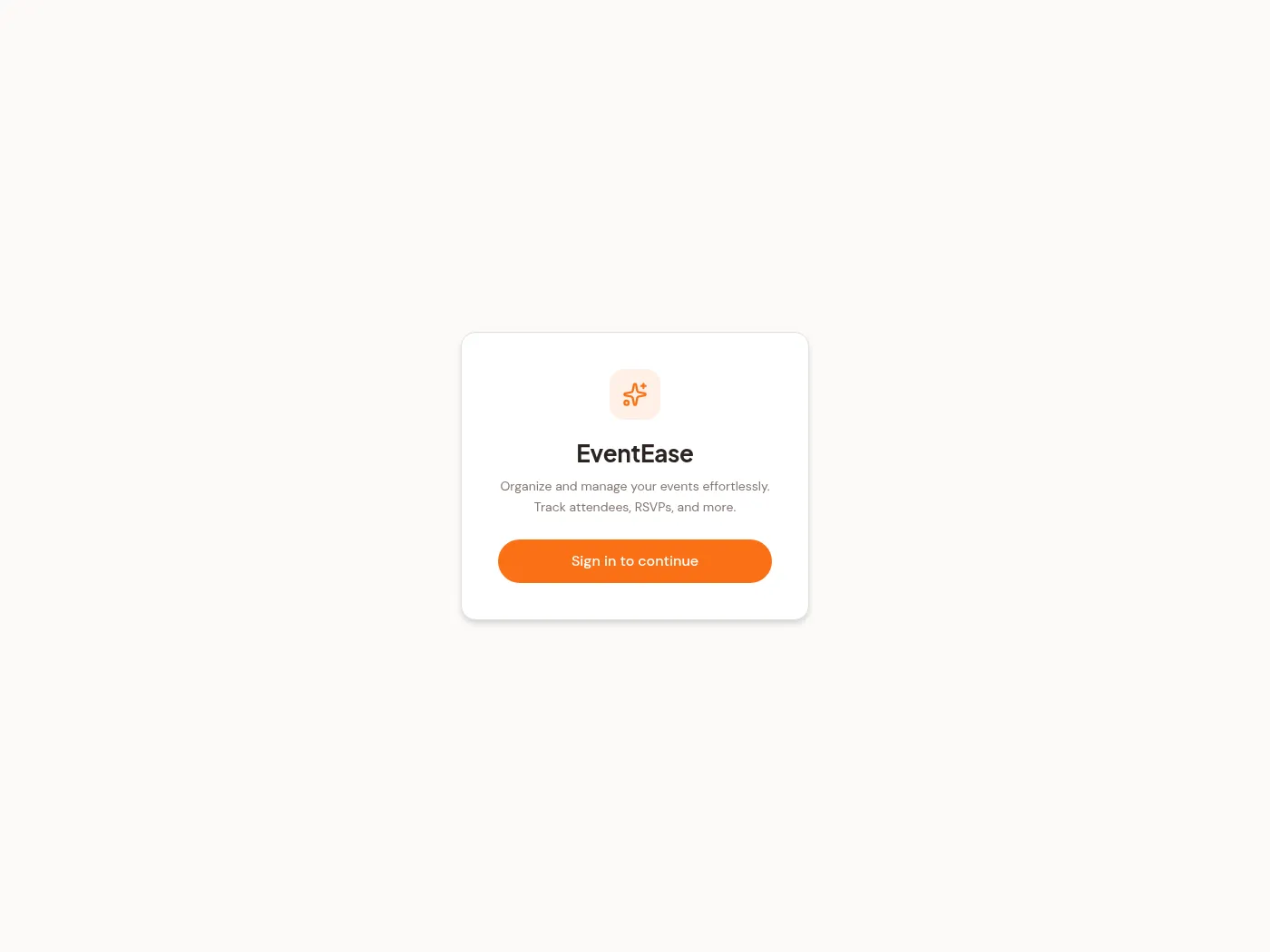 EventEase Organizer