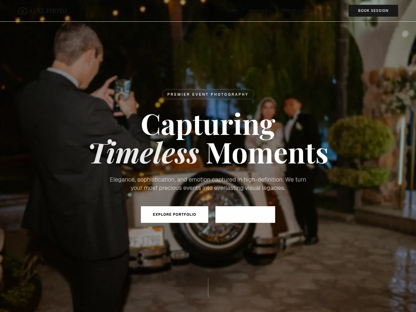 Luxe Event Photography Web