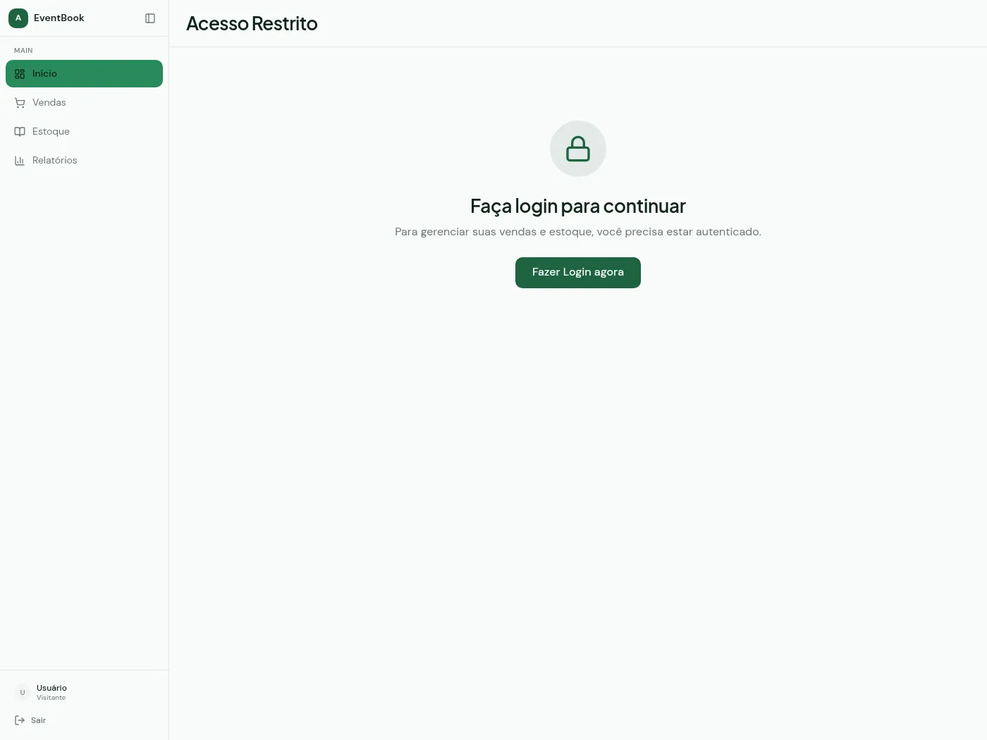 EventBook Sales App