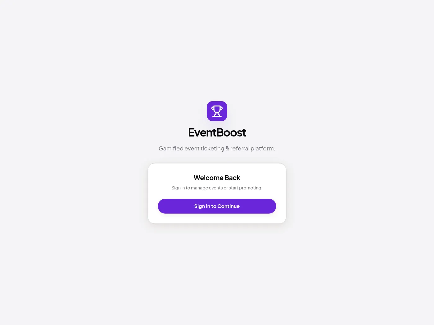 EventBoost SaaS