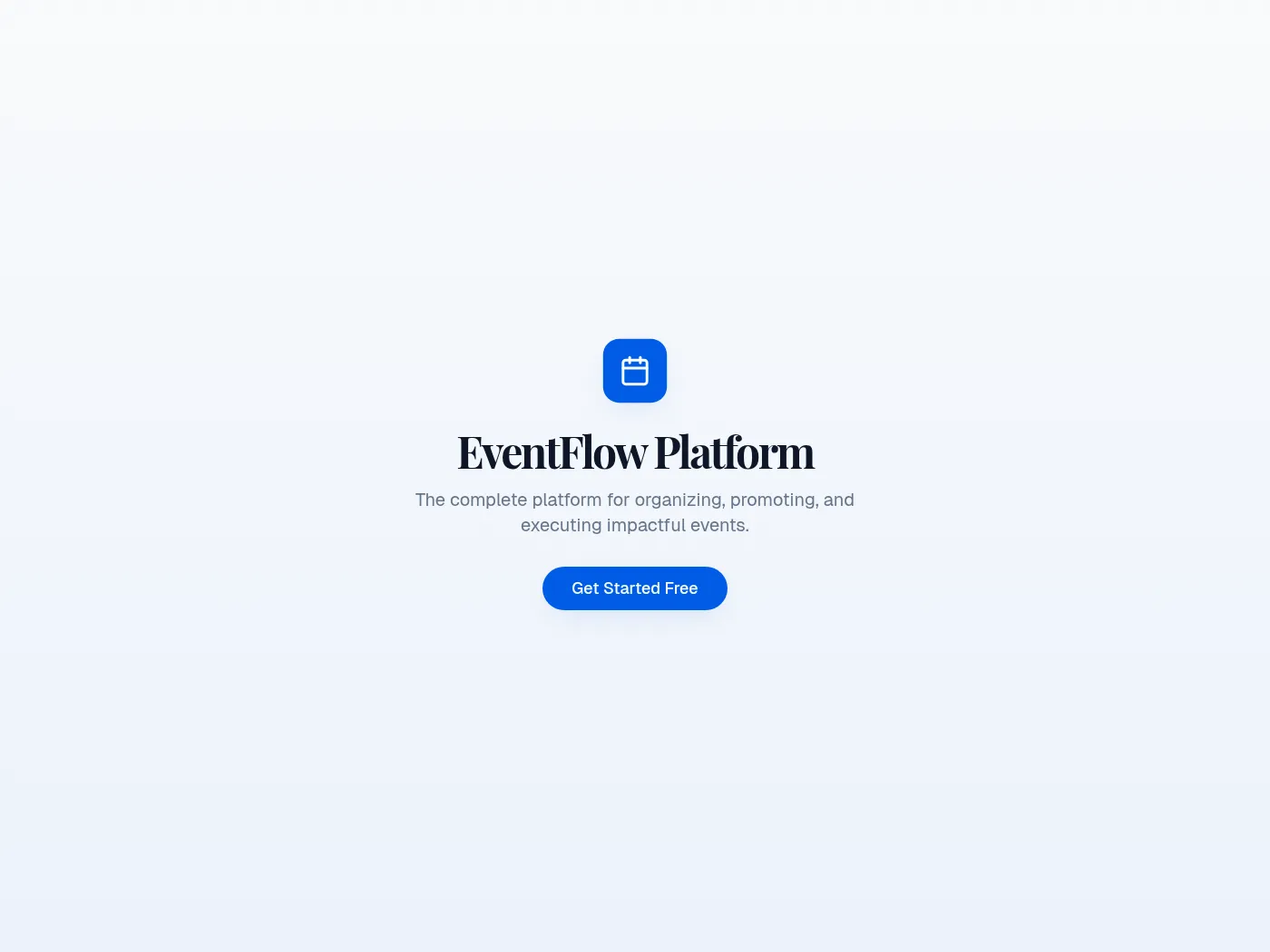EventFlow Platform