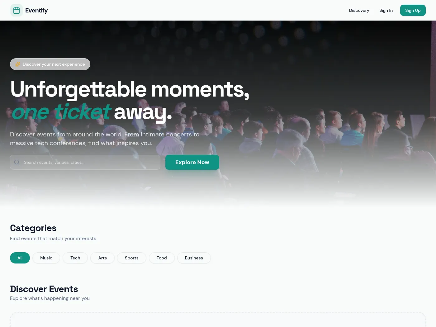 Eventify Platform