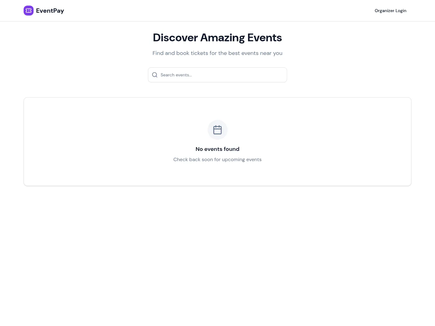 EventPay Manager