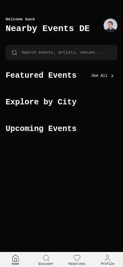 Nearby Events DE