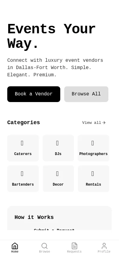 Events Your Way