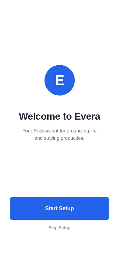 Evera AI Life OS
