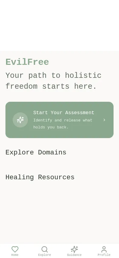 EvilFree Guidance App