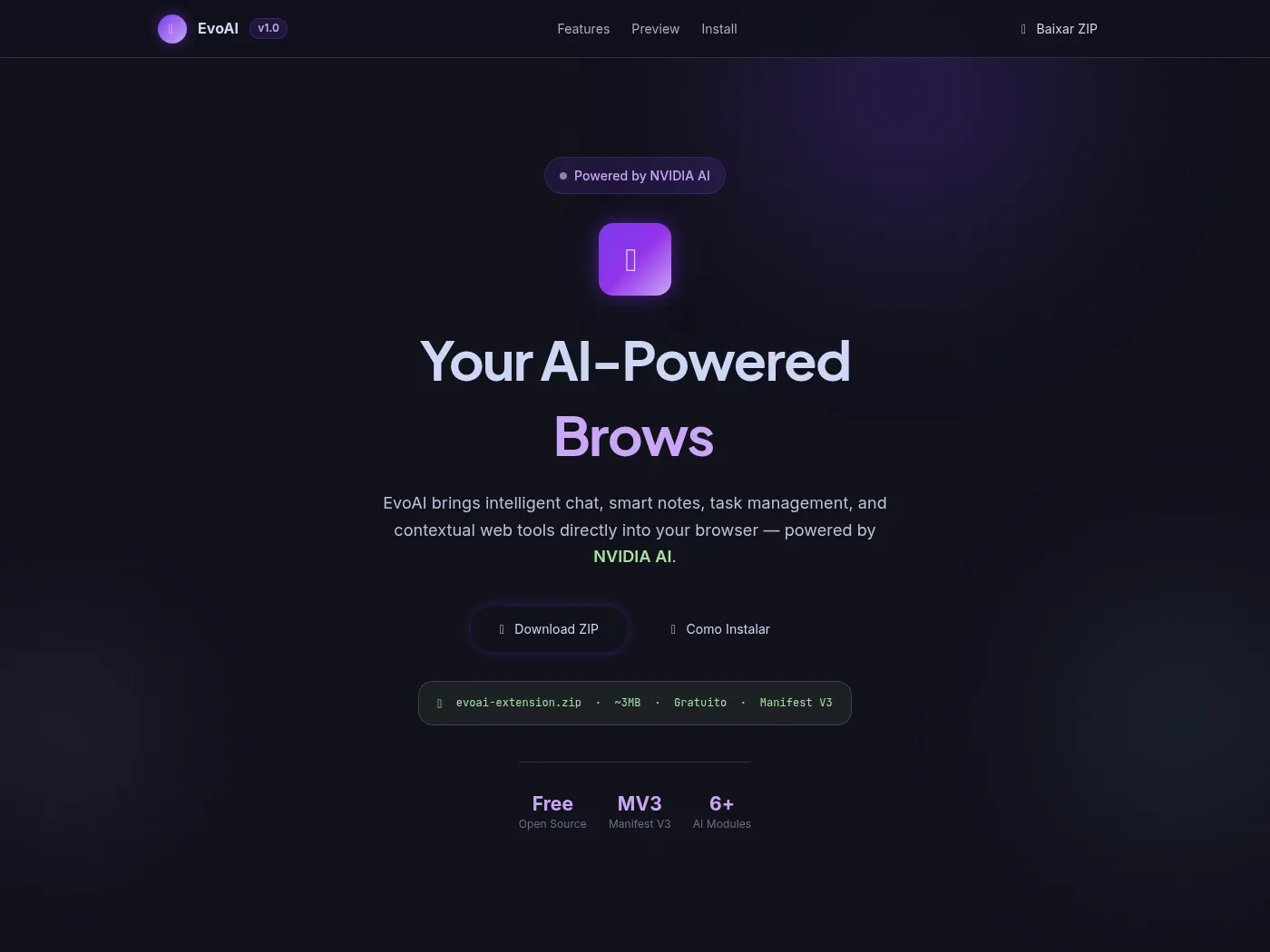 EvoAI Productivity Extension