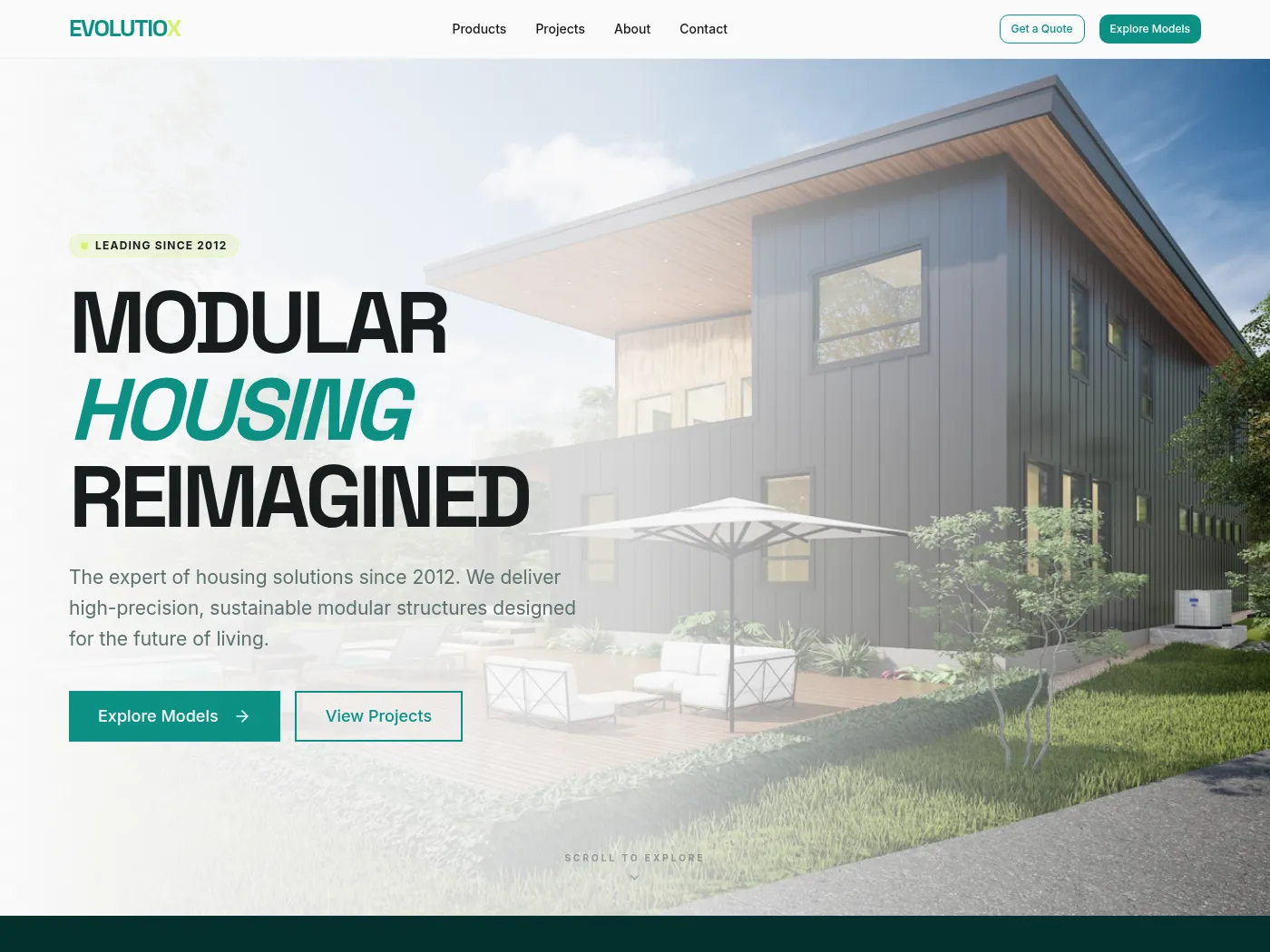 EvolutioX Company Site