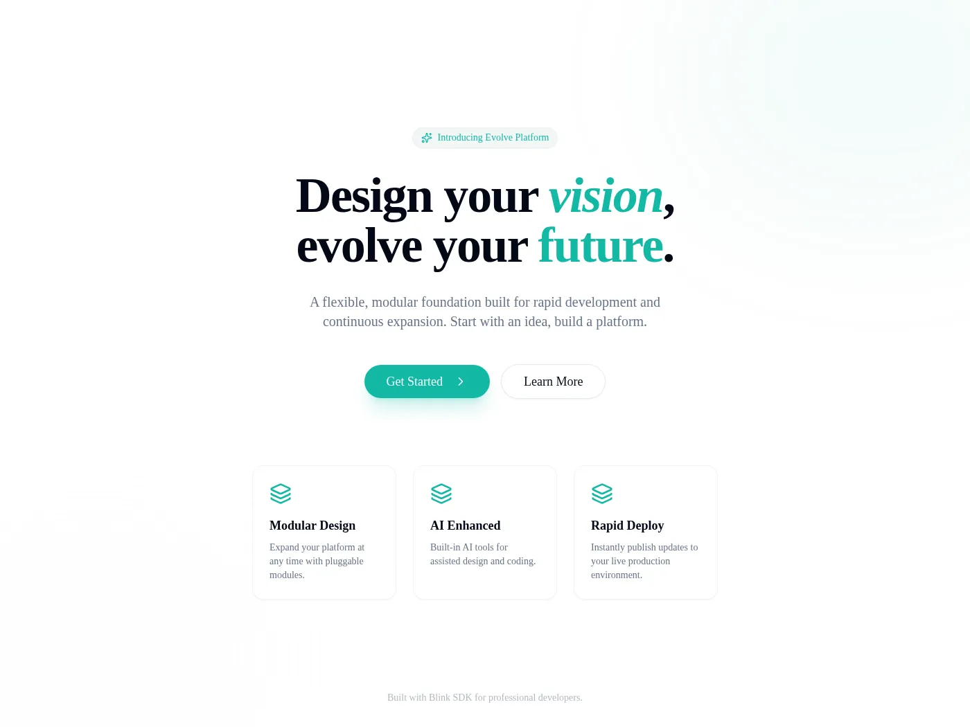 Evolve Platform