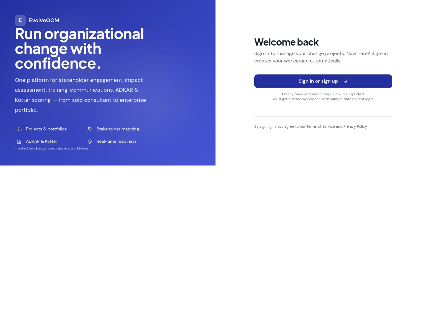 EvolveOCM Platform