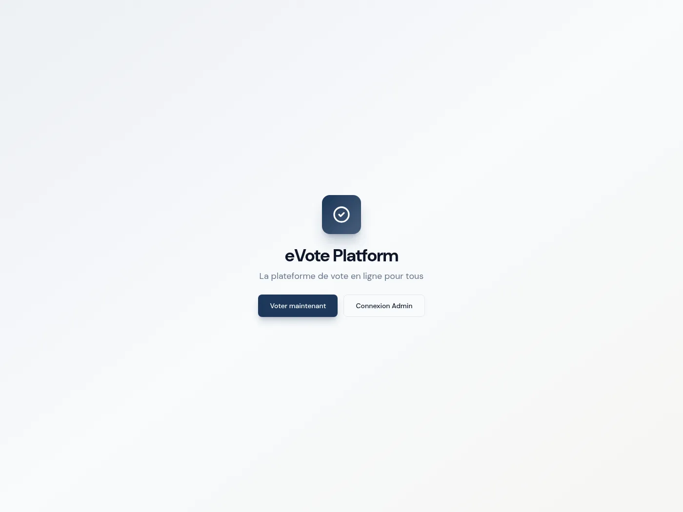 eVote Platform