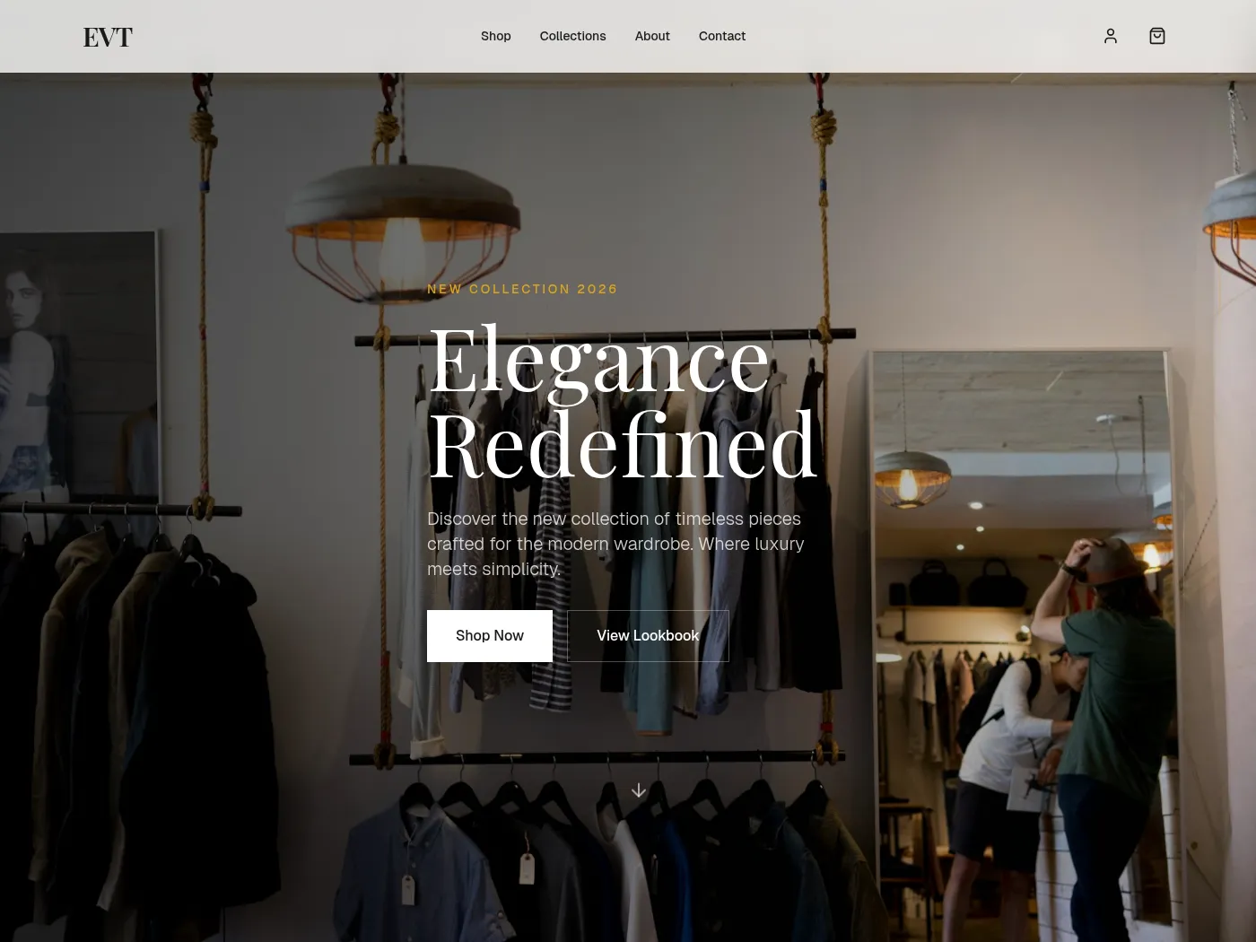 EVT Clothing Store