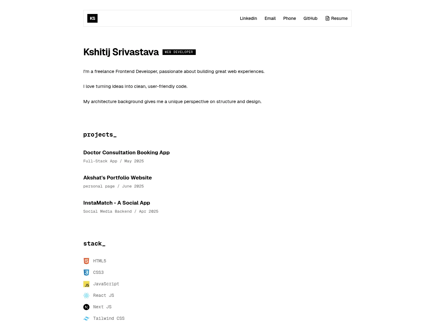 Exact Website Clone