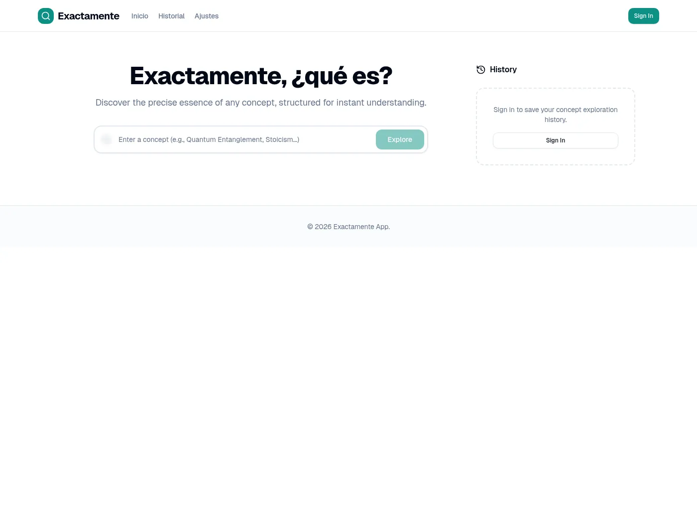 Exactamente App