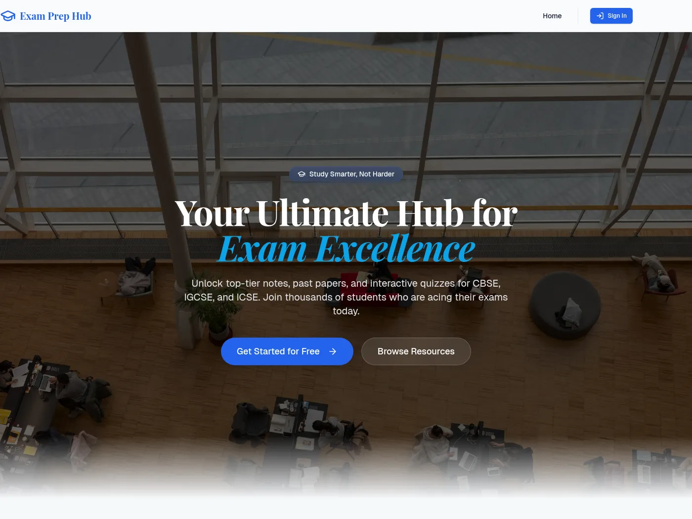Exam Prep Hub