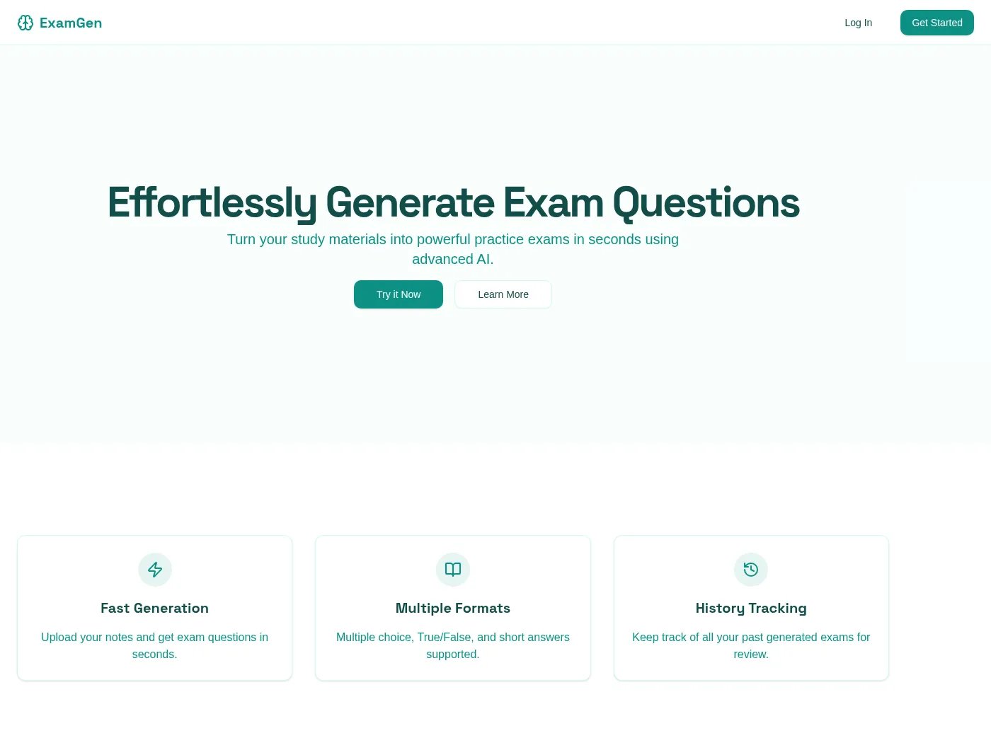 Exam Question Generator