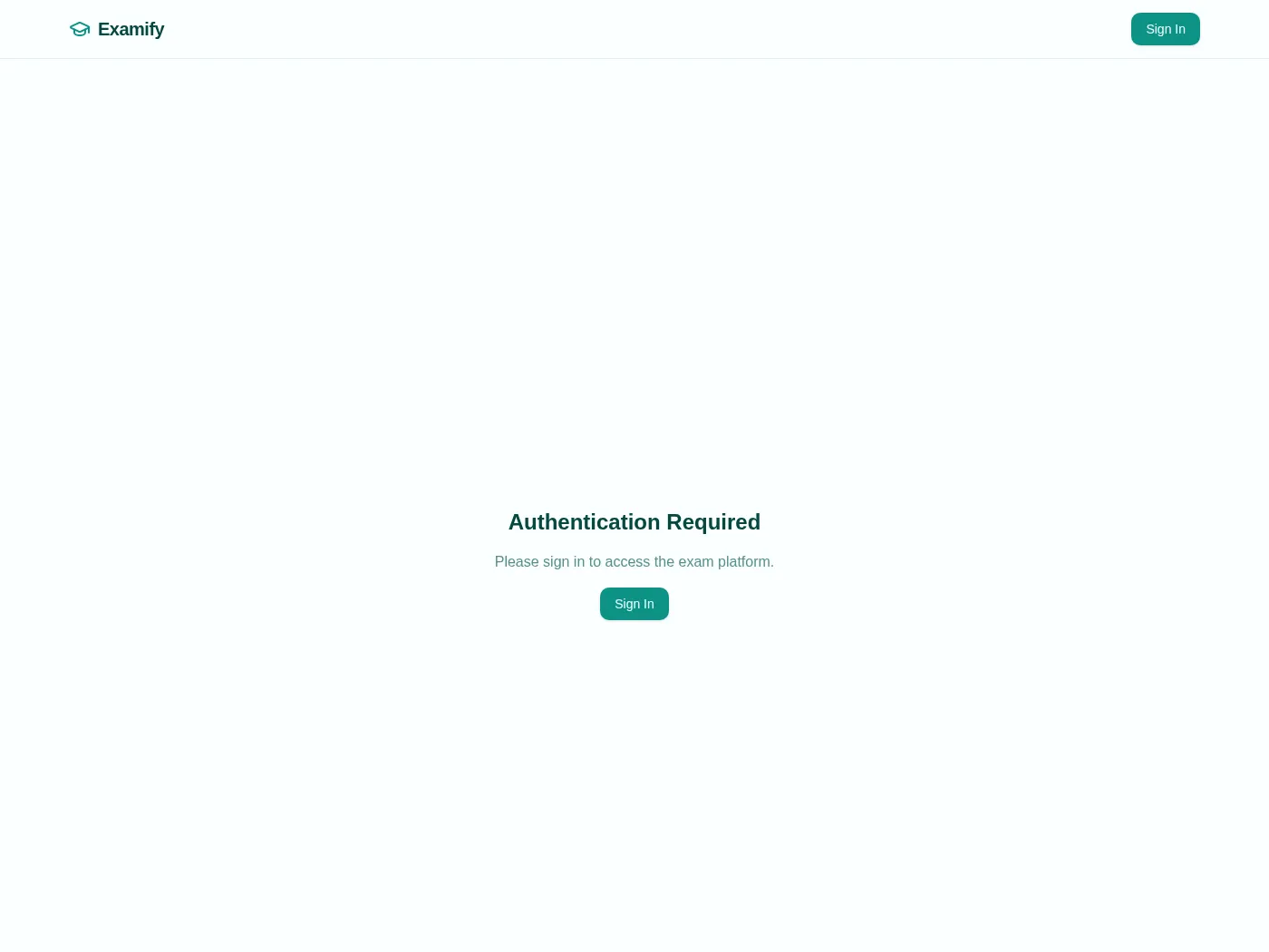 Examify OCR Simulator